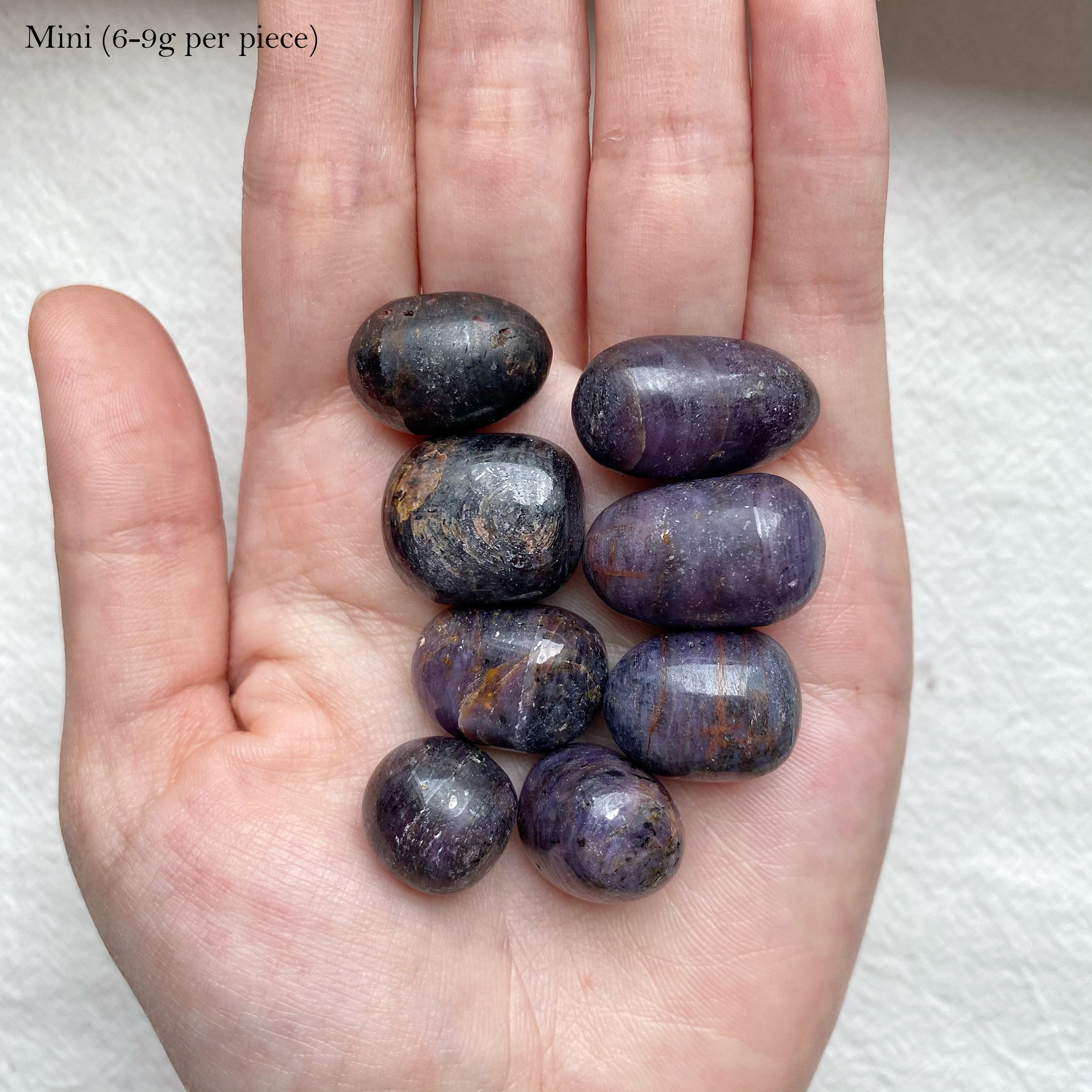 Ruby Corundum Tumbled Stones — Shimmer & Light