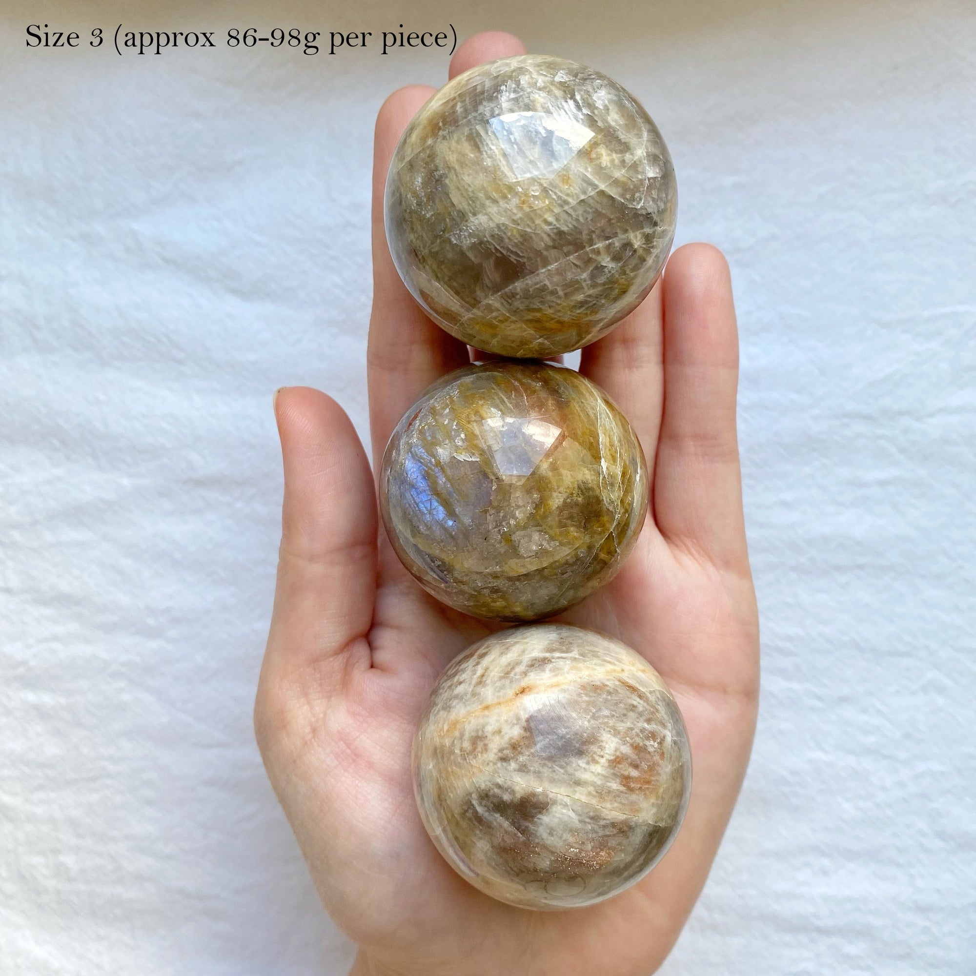 Sunstone-Moonstone 2-in-1 Spheres — Shimmer & Light